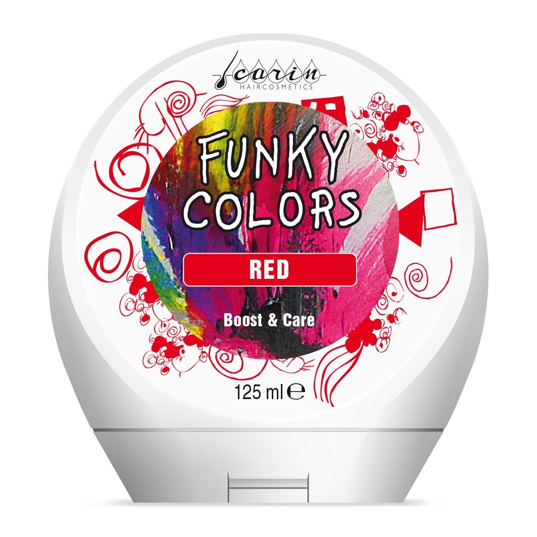 Carin Funky Colors Red 125 ml | Farbauffrischung & Pflege